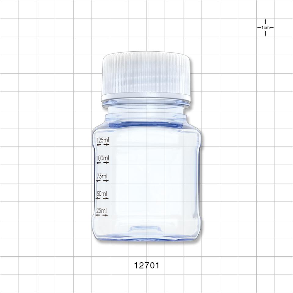 PharmaTainer™ Bottle, Non-Sterile, 5/Vacuum Sealed Pack - 12701