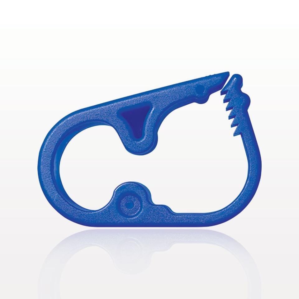 Ratchet Style Pinch Clamp, Blue - 14084