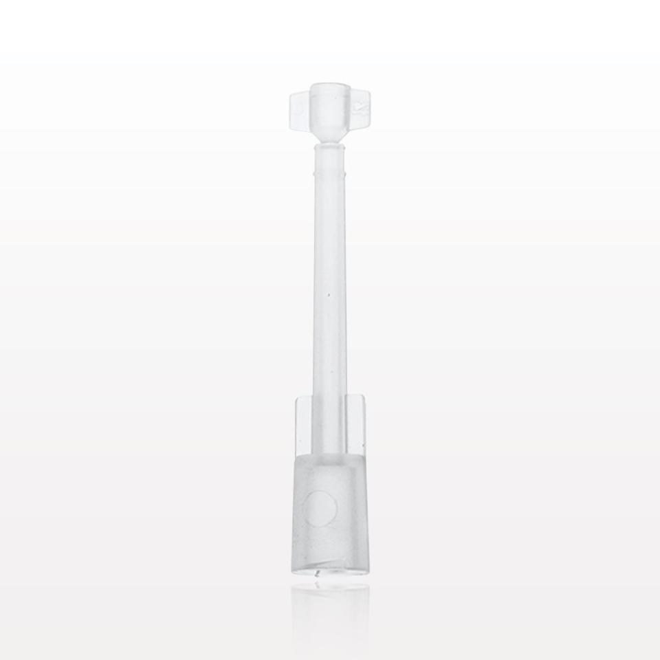 Resealable Female Luer Lock Dispensing Tip, Natural - 17544