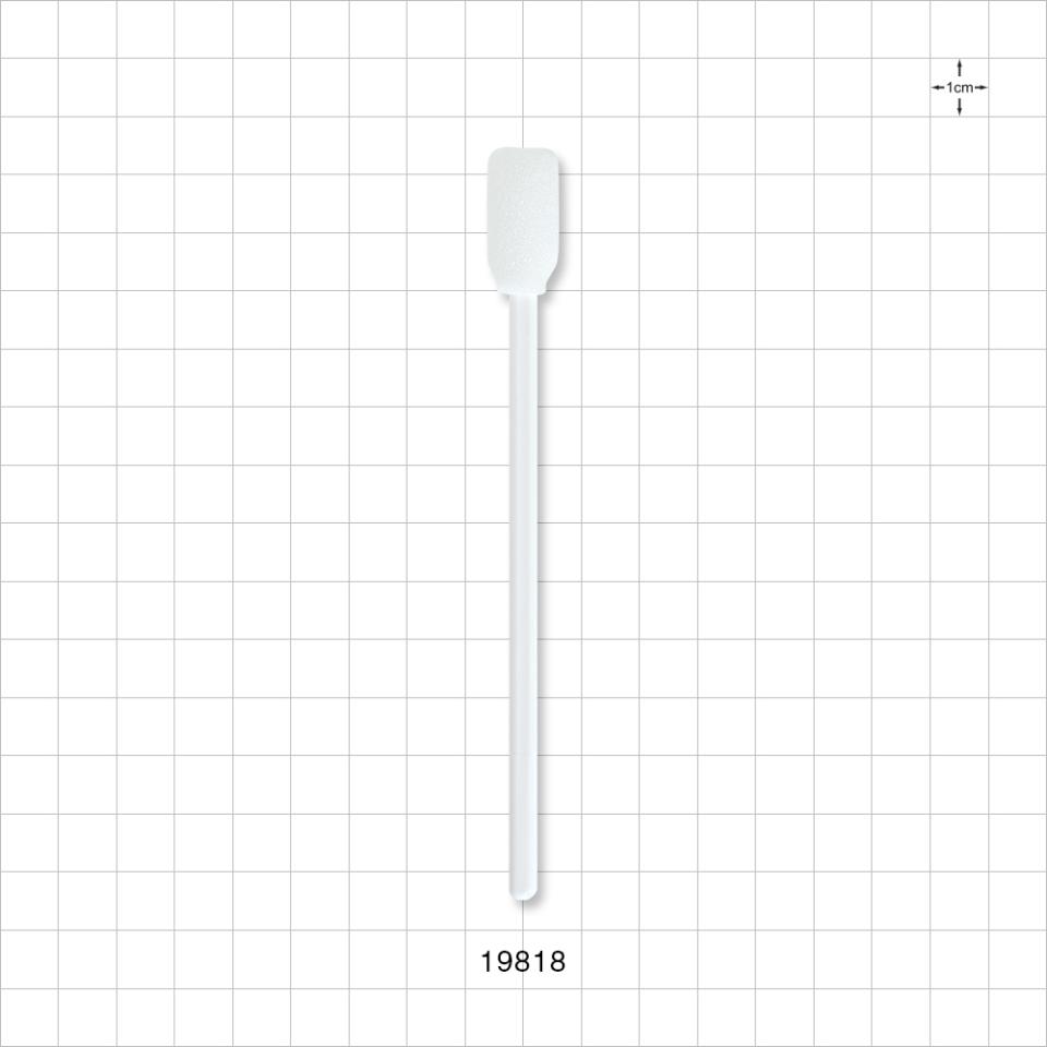Precision Swab with Rectangular Tip