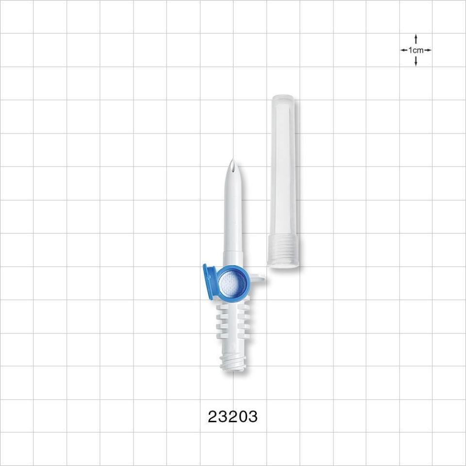 Vented Spike with Vented Cap, Female Luer Lock - 23203