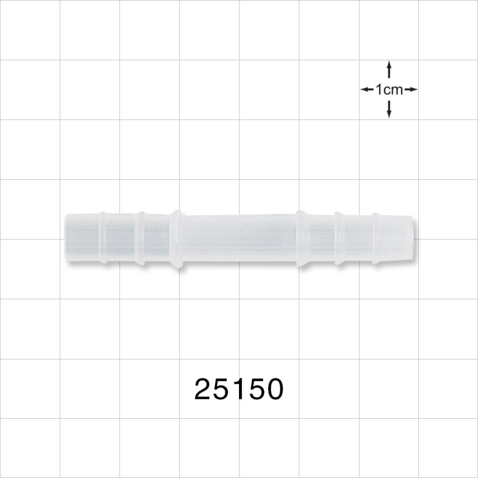 Straight Connector Barbed Natural - 25150