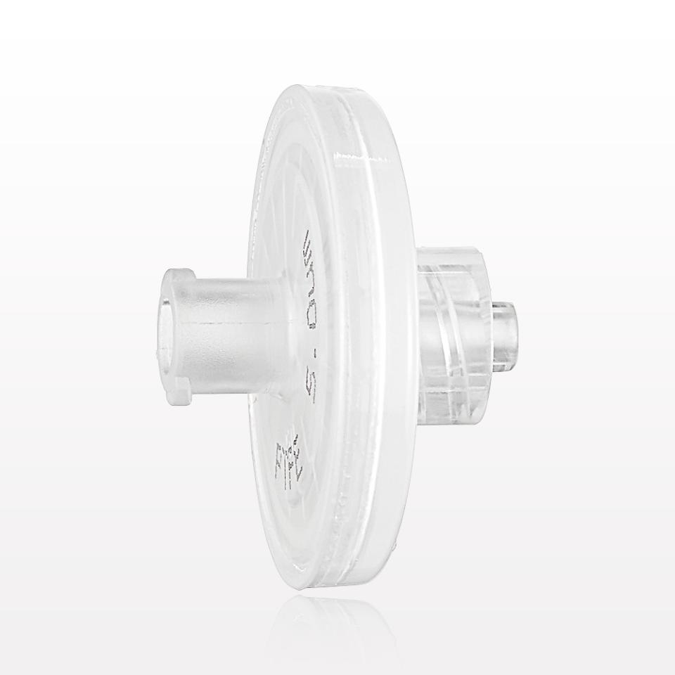 Hydrophobic Filter, Female Luer Lock Inlet, Male Luer Lock Outlet - 28249