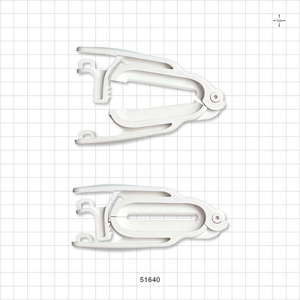 PharmaLok™ Tube Clamp, White - 51640