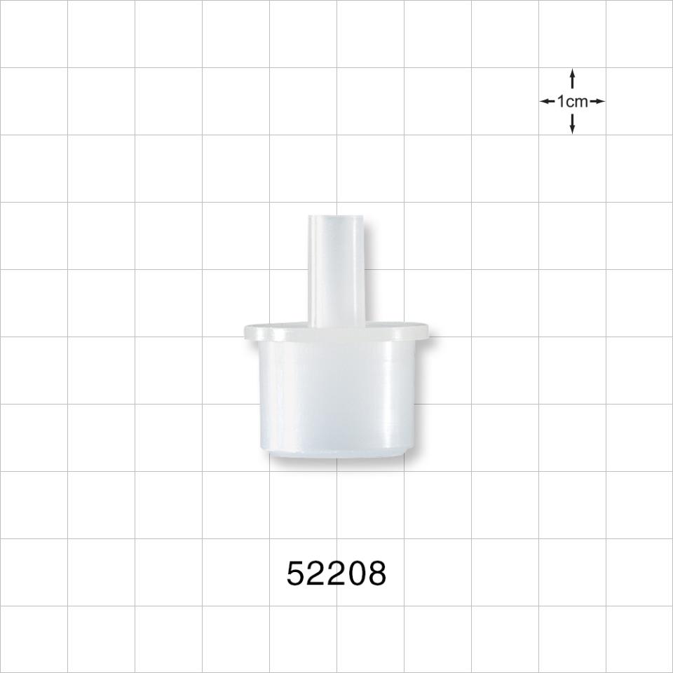 Straight Connector Reducer Tubing Port Natural - 52208