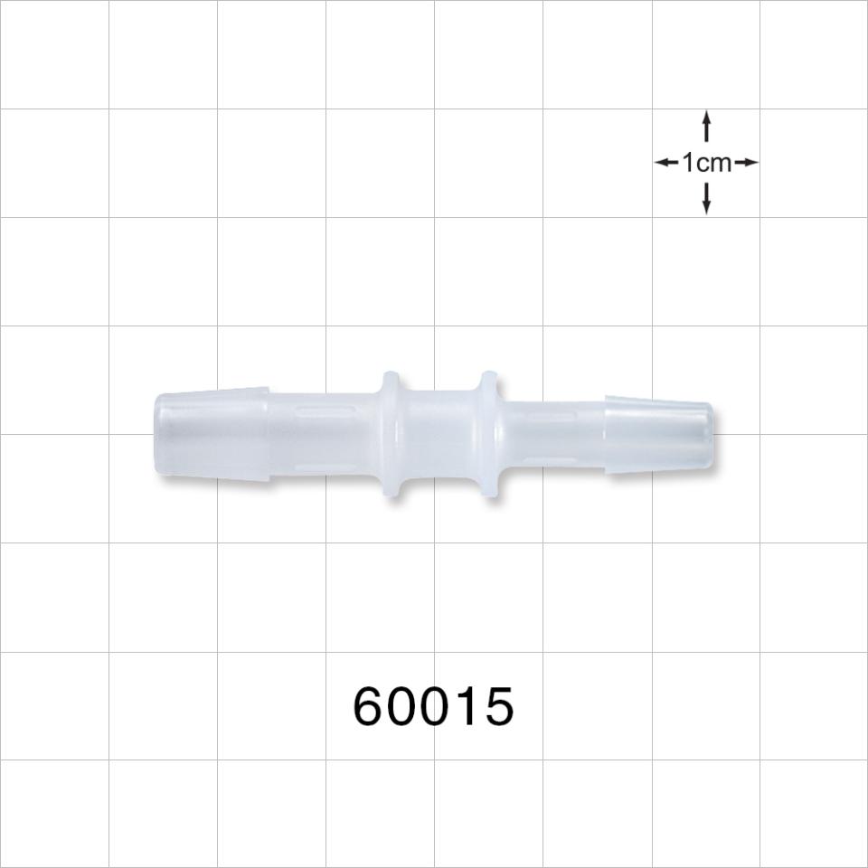Straight Connector Reducer Barbed Natural - 60015