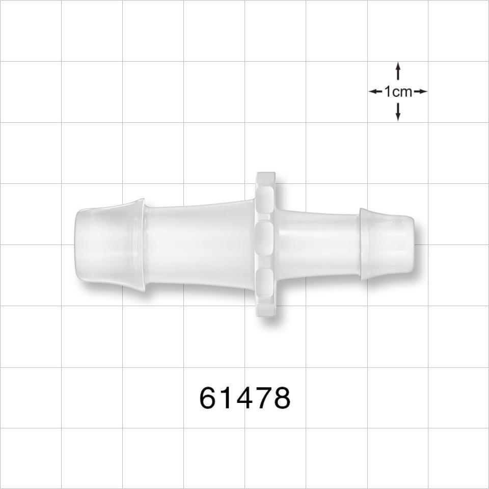 Straight Reducer Connector, Barbed Natural - 61478