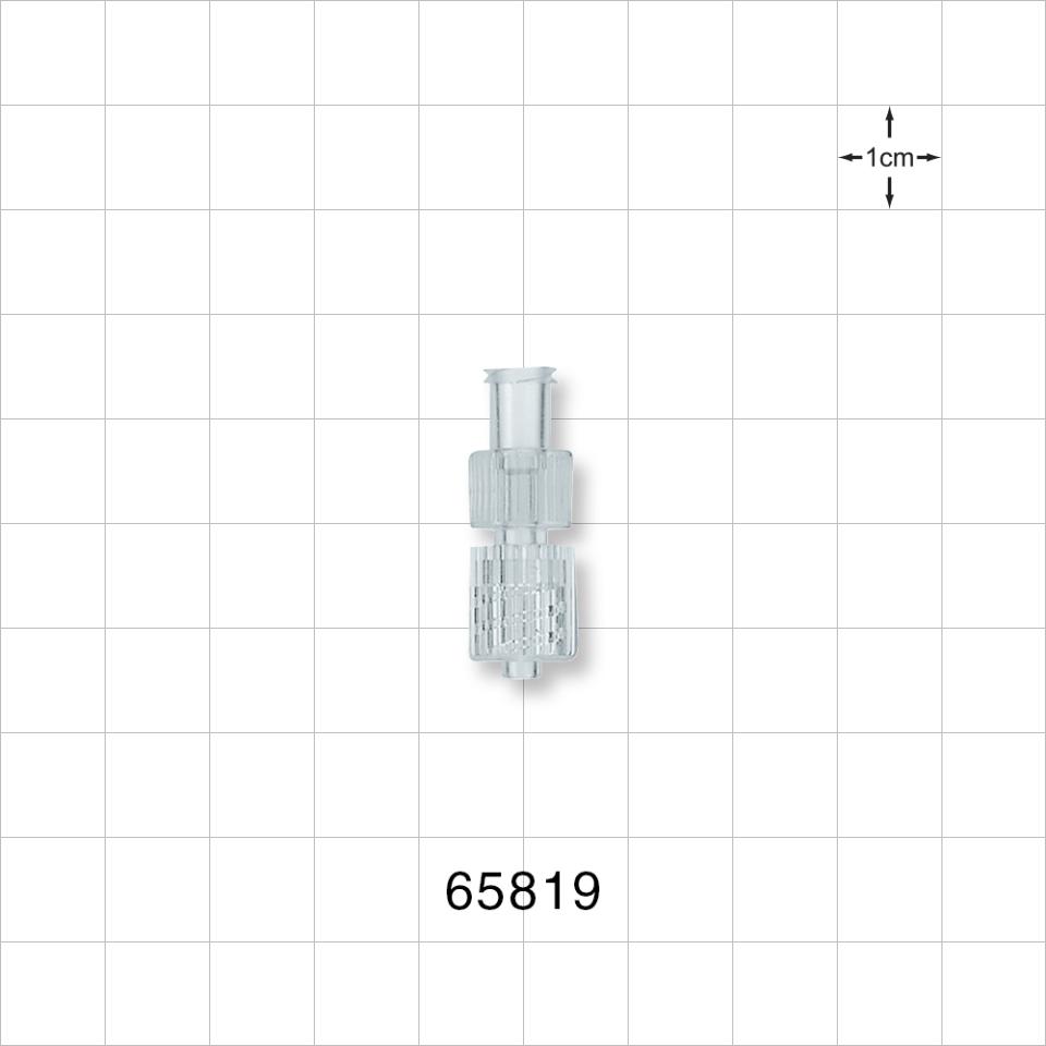 Female Luer Lock to Male Luer with Spin Lock Connector - 65819