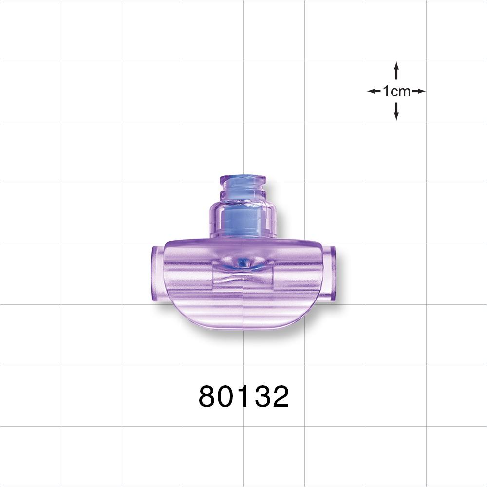 Needleless Injection Site, Swabbable, Female Luer Lock - 80132