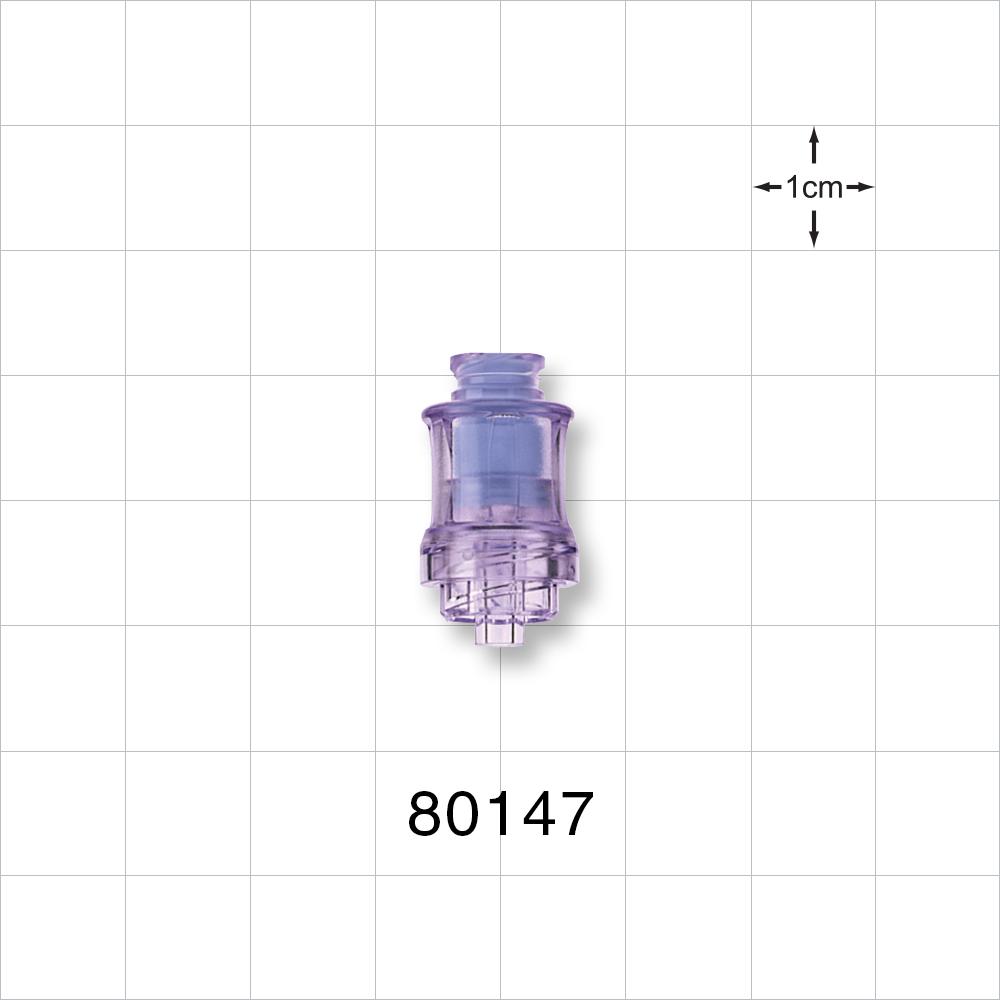 Needleless Injection Site, Male Luer Lock, Swabbable - 80147