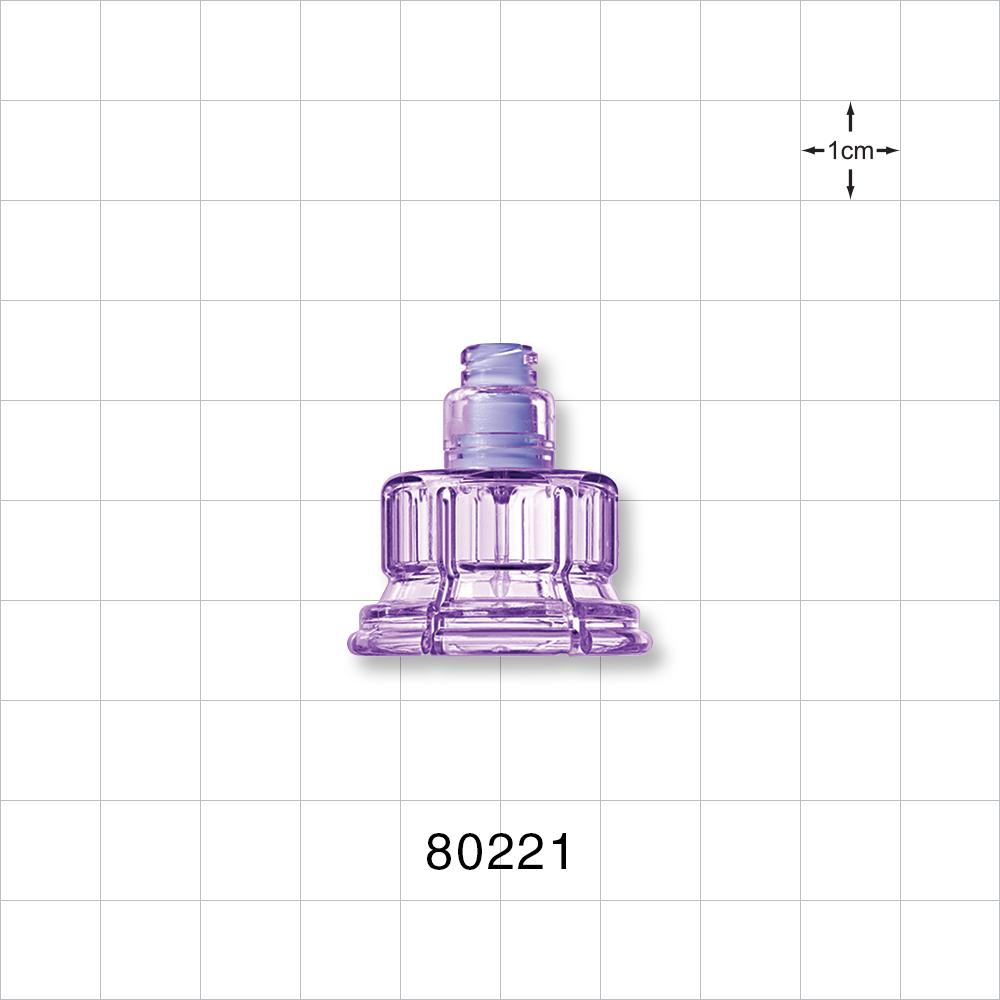 Needleless Injection Site, Swabbable, Female Luer Lock to Vial Adapter ...