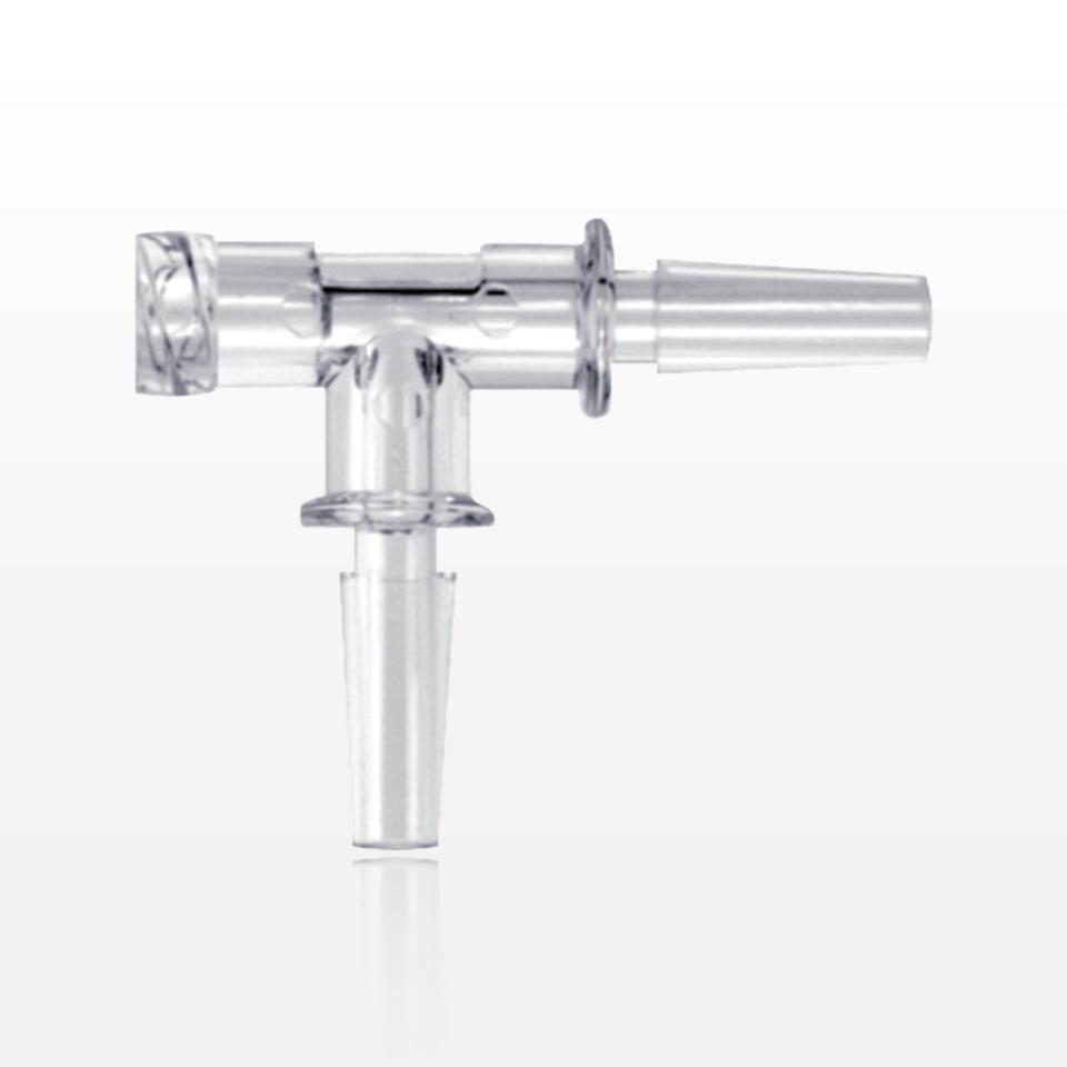 T Connector, Female Luer Lock, 2 Male Slips - 88216
