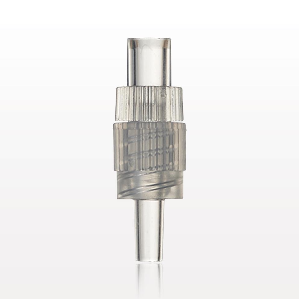 Male Luer Lock Connector with Clear Spin Lock - 90245
