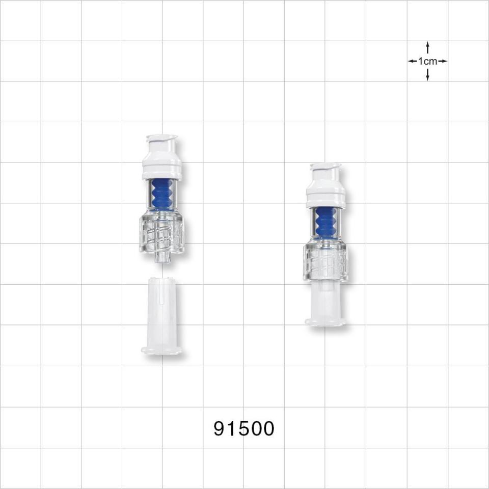 SmartSite® Needle-Free Valve, Female Luer Lock, Male Luer Lock with ...