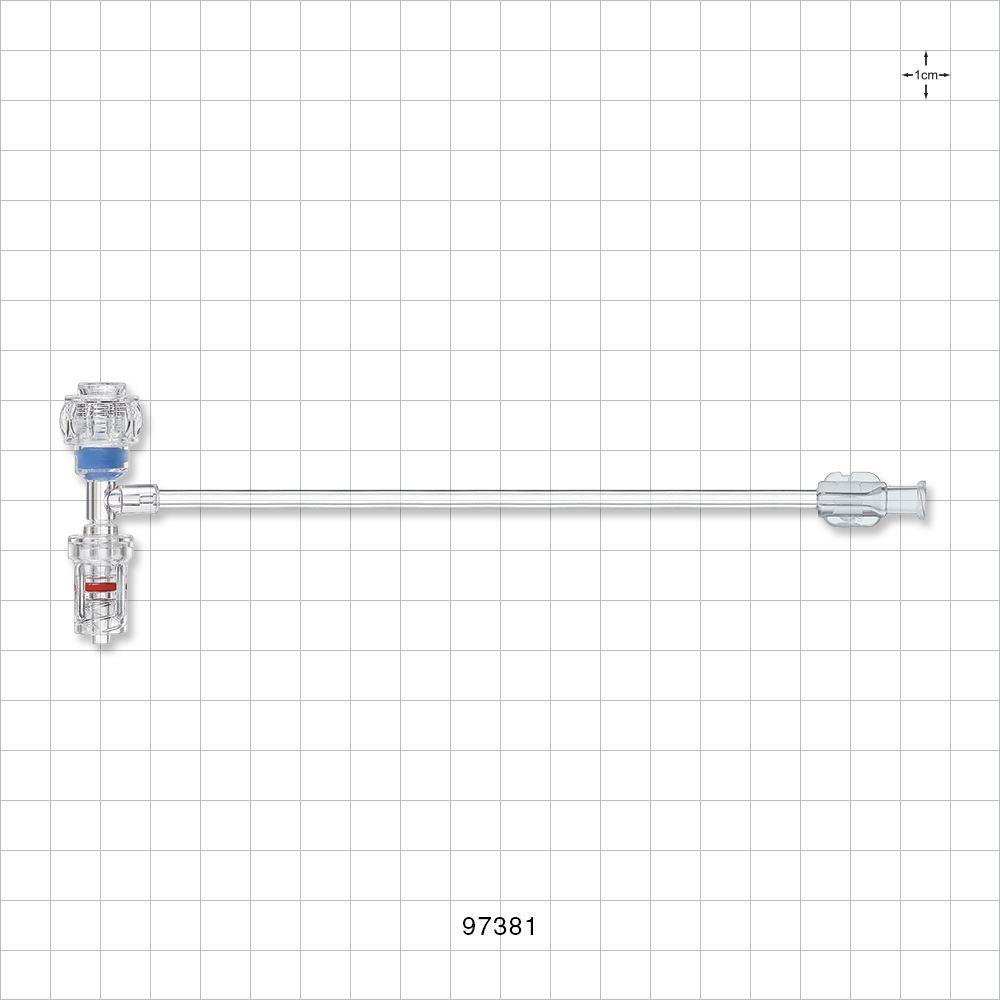 Hemostasis Valve, Rotating Male Luer Lock, Sideport Tubing with Female ...