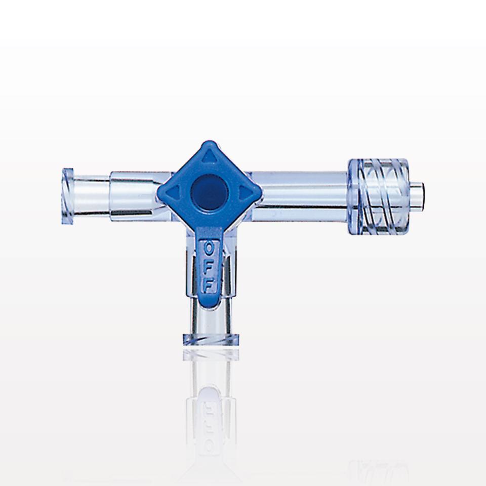 3-Way Stopcock, 2 Female Luer Locks, Male Luer Lock - 99739