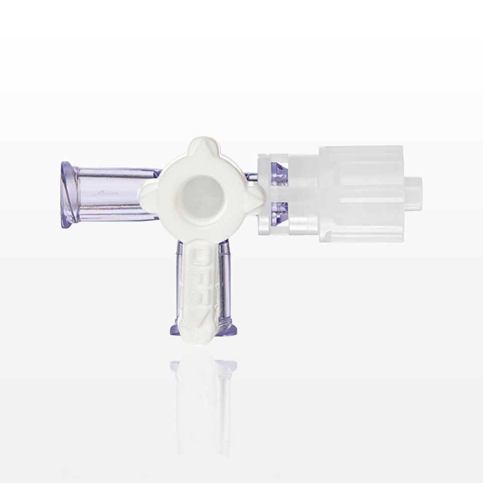3-Way Stopcock, 2 Female Luer Locks, Rotating Male Luer Lock - 99771