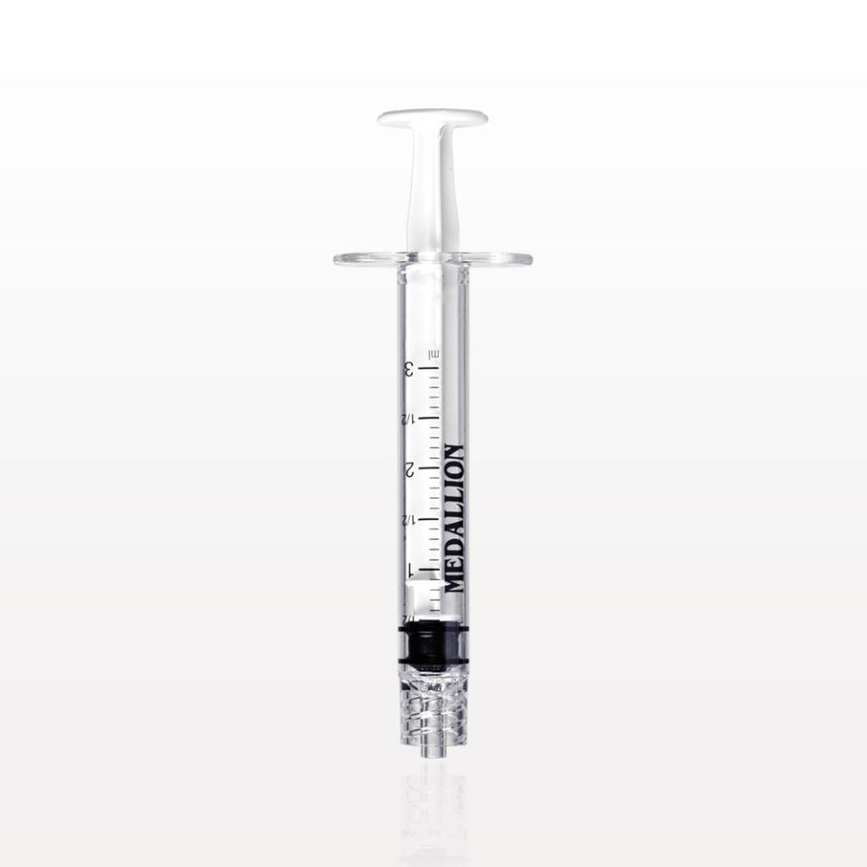 Medallion® Syringe, Male Luer Lock, White - C1008