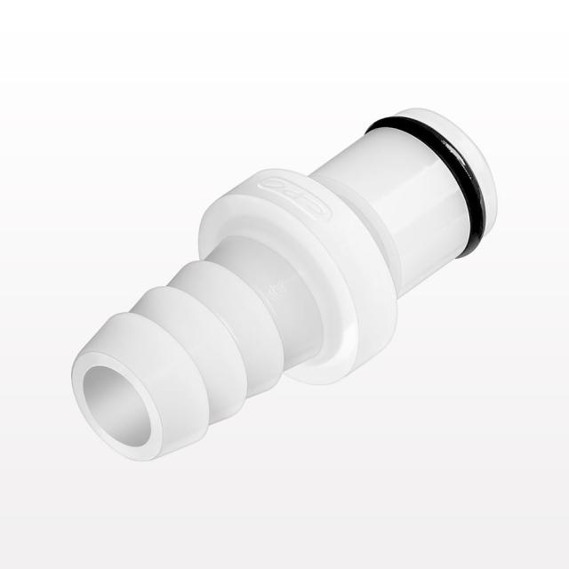 PLC Series Coupling Insert, Straight Thru Acetal In-Line Hose Barb ...